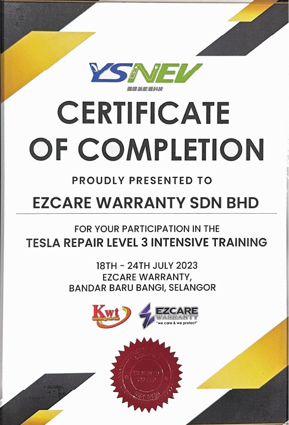 MY Ezcare Warranty System